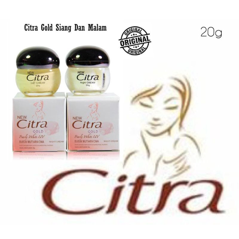 CREAM CITRA GOLD ORIGINAL (CREAM SIANG & CREAM MALAM) | Shopee Malaysia