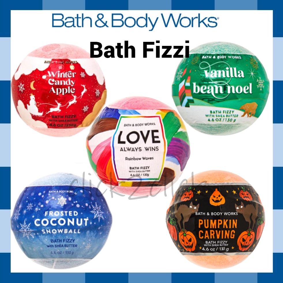 New Bath & Body Works Bath Fizzy Bath Bomb Or Bubble Bath | Shopee Malaysia