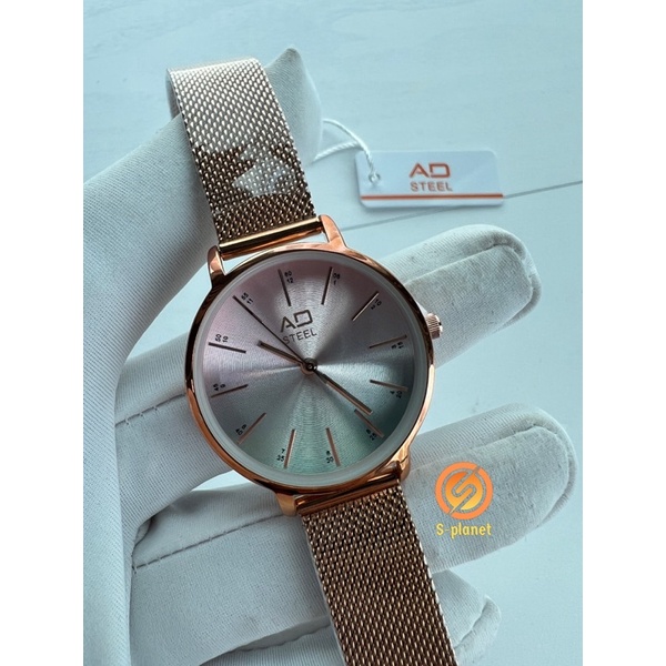 ADSTEEL AD-3A144 AD-128 rosegold ladies watch Analogue Watch Original ...