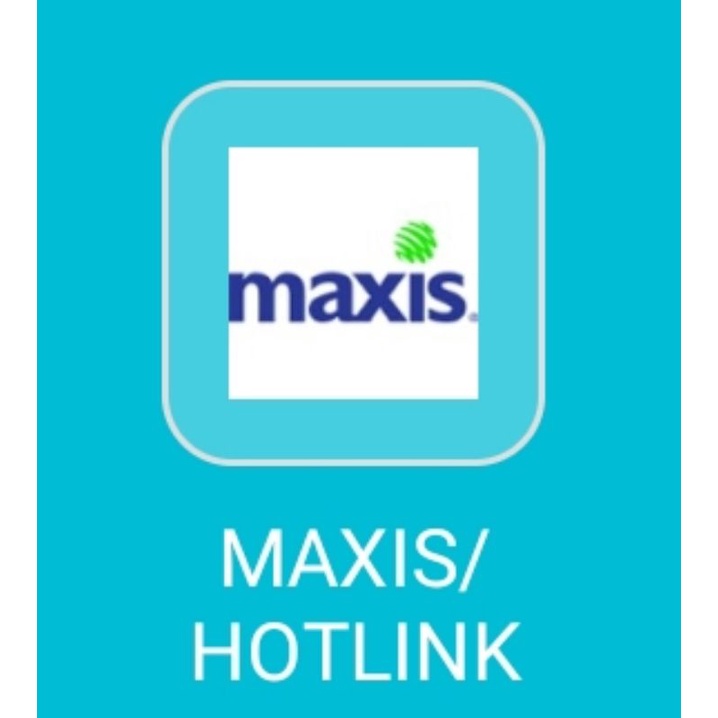 INSTANT RELOAD TOPUP MAXIS | Shopee Malaysia