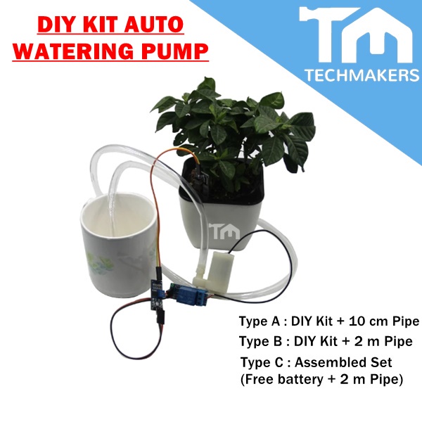 DIY Automatic Irrigation Module Kit System Soil Moisture Sensor ...