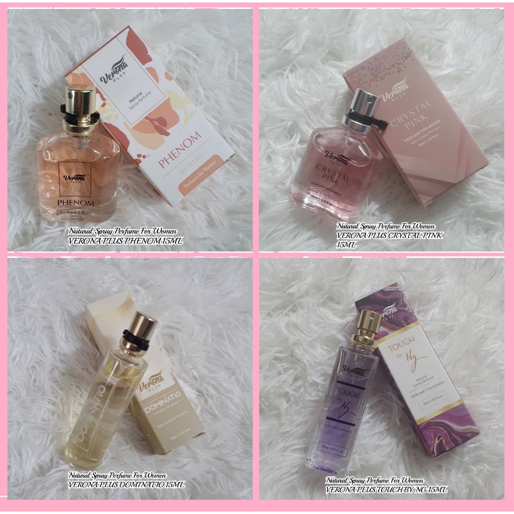 Verona Lisa Eau De Parfum Natural Spray Perfume 55ml, 15ml | Shopee ...
