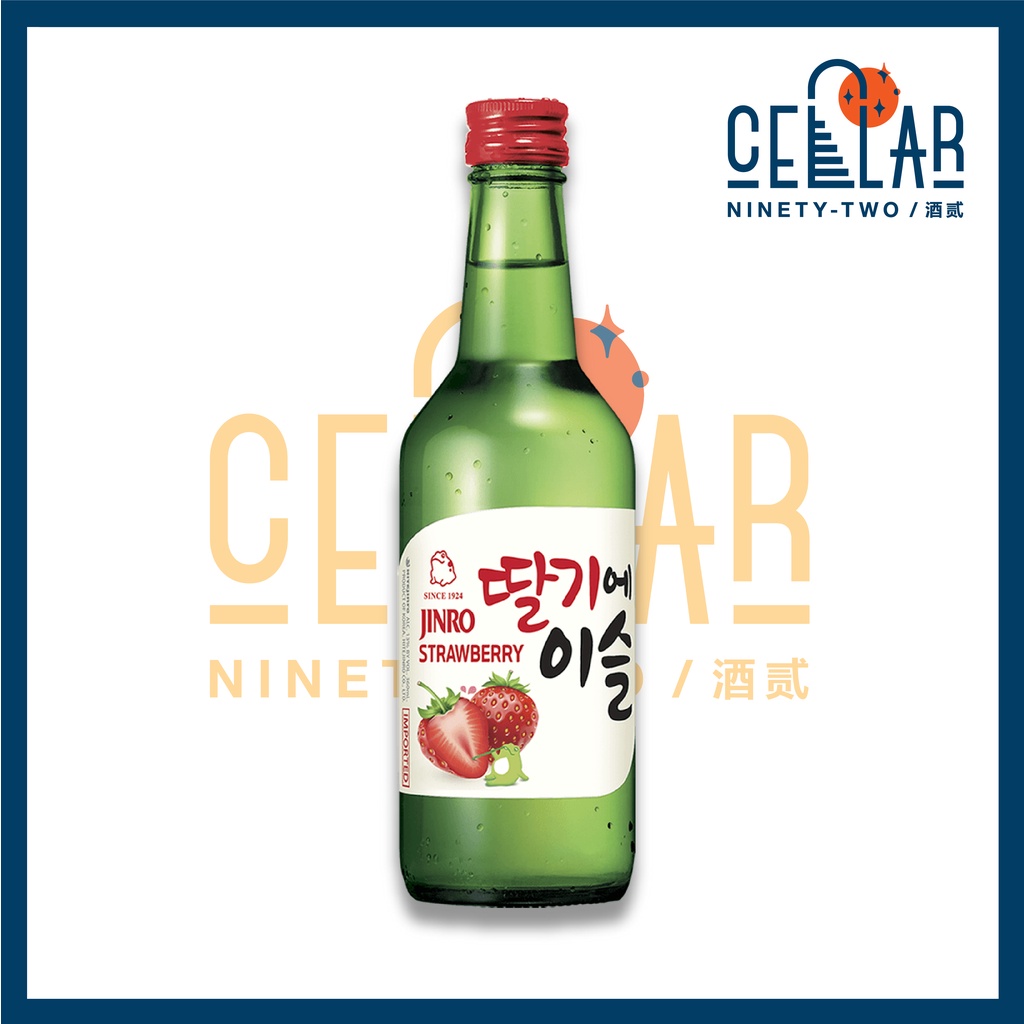 Jinro Strawberry Soju 360mL | Shopee Malaysia
