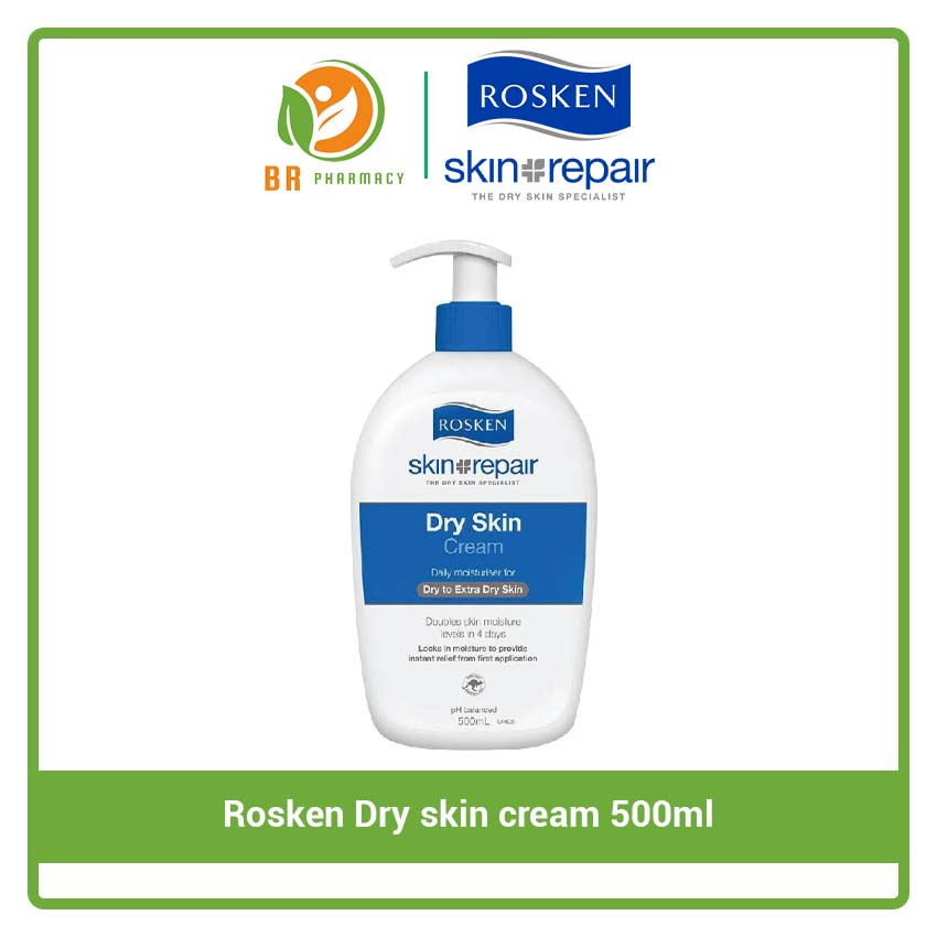 [Ready Stock] Rosken Dry Skin Cream 500ml | Shopee Malaysia