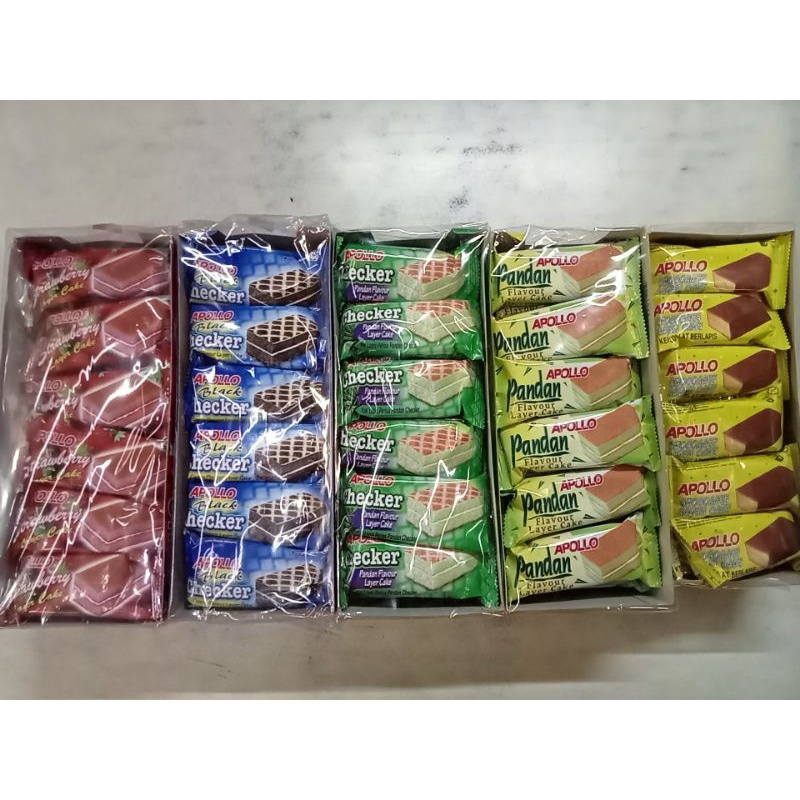 MALAYSIA Childhood Memory Apollo Cake Classic Flavors | Shopee Malaysia