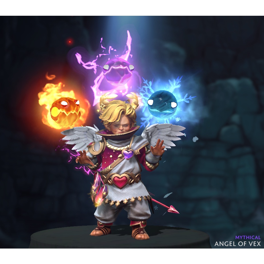 Invoker Angel of Vex set include with persona Diretide Cache 2022 ...