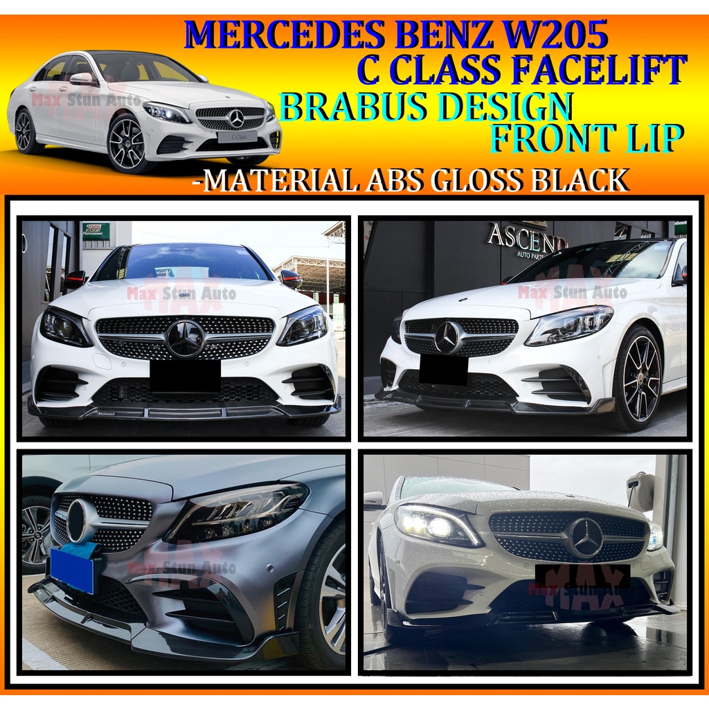 MERCEDES MERS BENZ W205 FACELIFT C CLASS C200 C180 C250 C300 19-21 ...