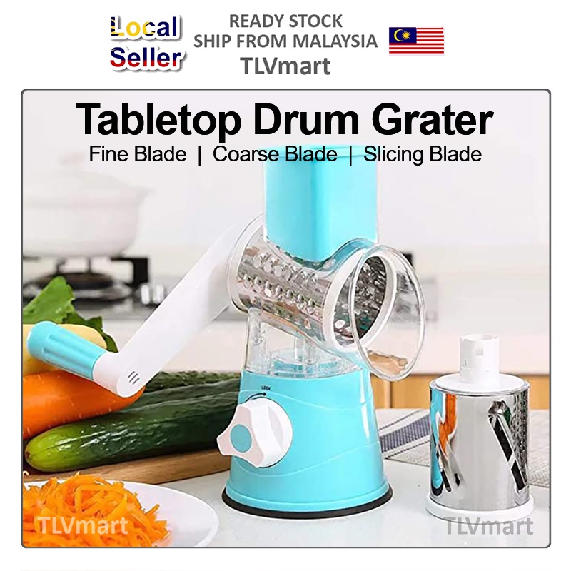 Multifunctional Vegetables Grater Manual Cutter Slicer Machine Round ...