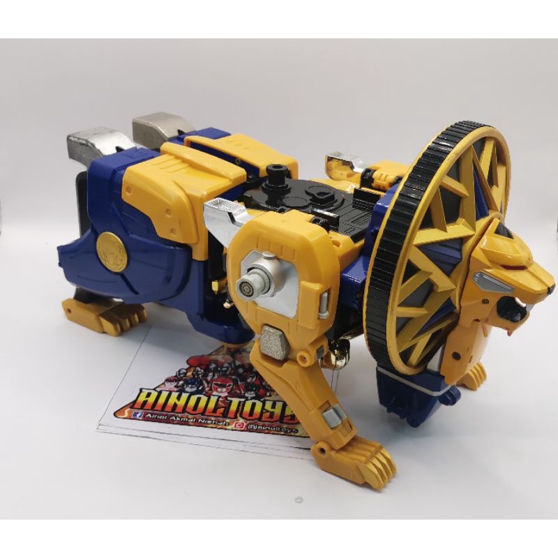 (PRELOVED) lion hurricanger zord super sentai dx japan | Shopee Malaysia