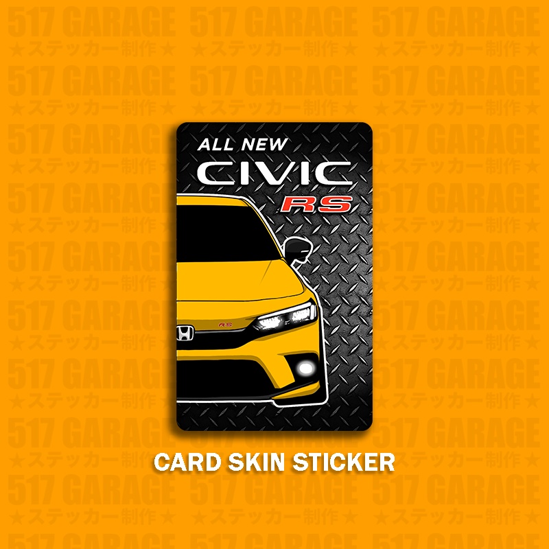 HONDA CIVIC FE - T*G STICKER - ACCESS CARD STICKER - BANAPASSPORT ...