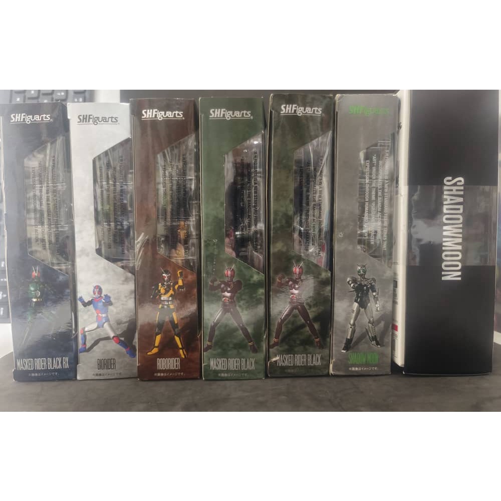 S.H.Figuarts & SKC Kamen Masked Rider Black RX RoboRider BioRider ...