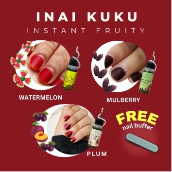 INAI KUKU INSTANT HENNAWAN RED WATERMELON PLUM MULBERRY DARK MAROON ...