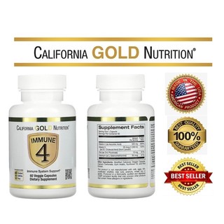 [Expiry March2025] California Gold Nutrition, Immune 4, Immune System ...