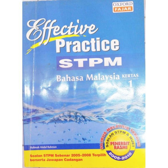 effective practice STPM bahasa malaysia | Shopee Malaysia