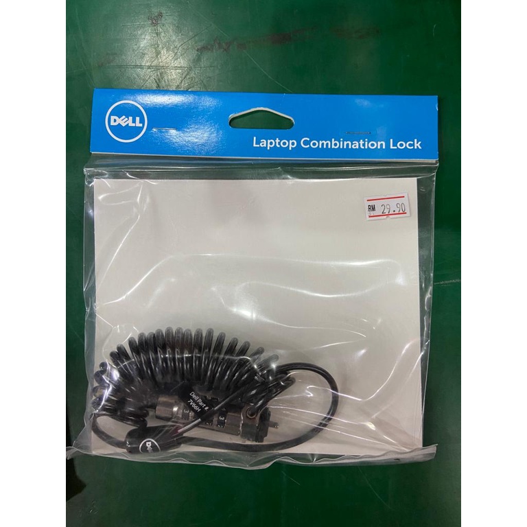 Original DELL LC300 LAPTOP COMBINATION LOCK CURL DESIGN CABLE(number ...