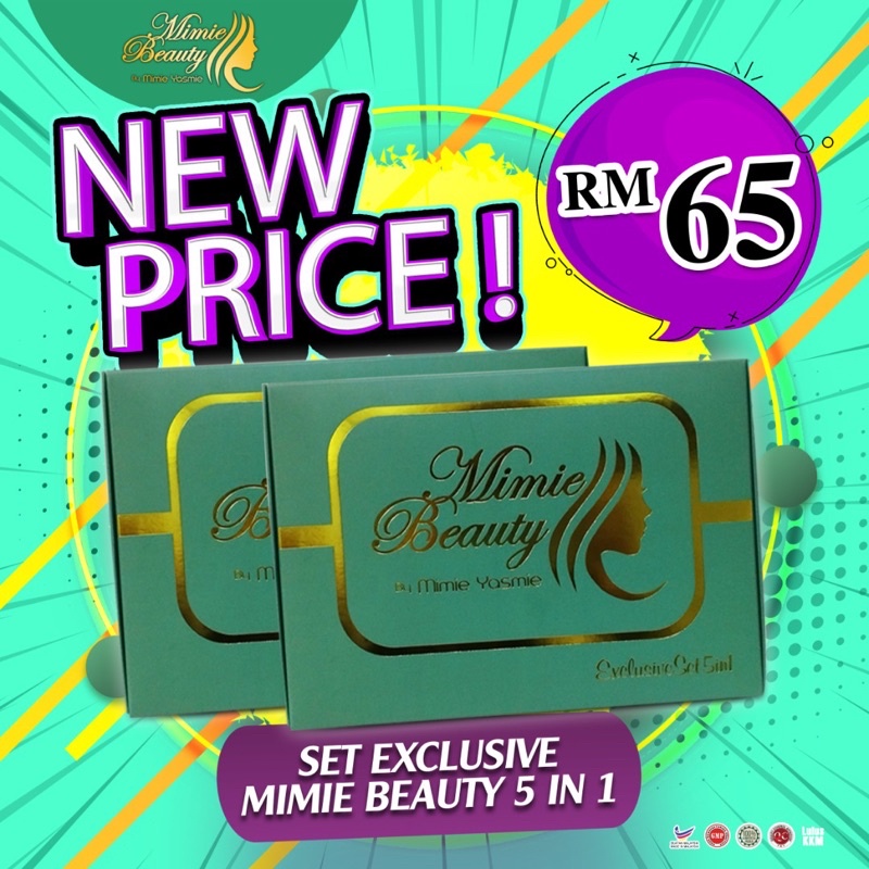 Mimie Beauty Exclusive 5in1 | Shopee Malaysia