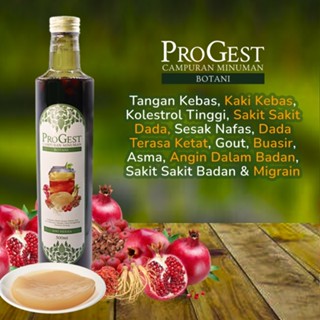 PROGEST - Minuman Campuran Botani Herba Cina (Original) | Shopee Malaysia