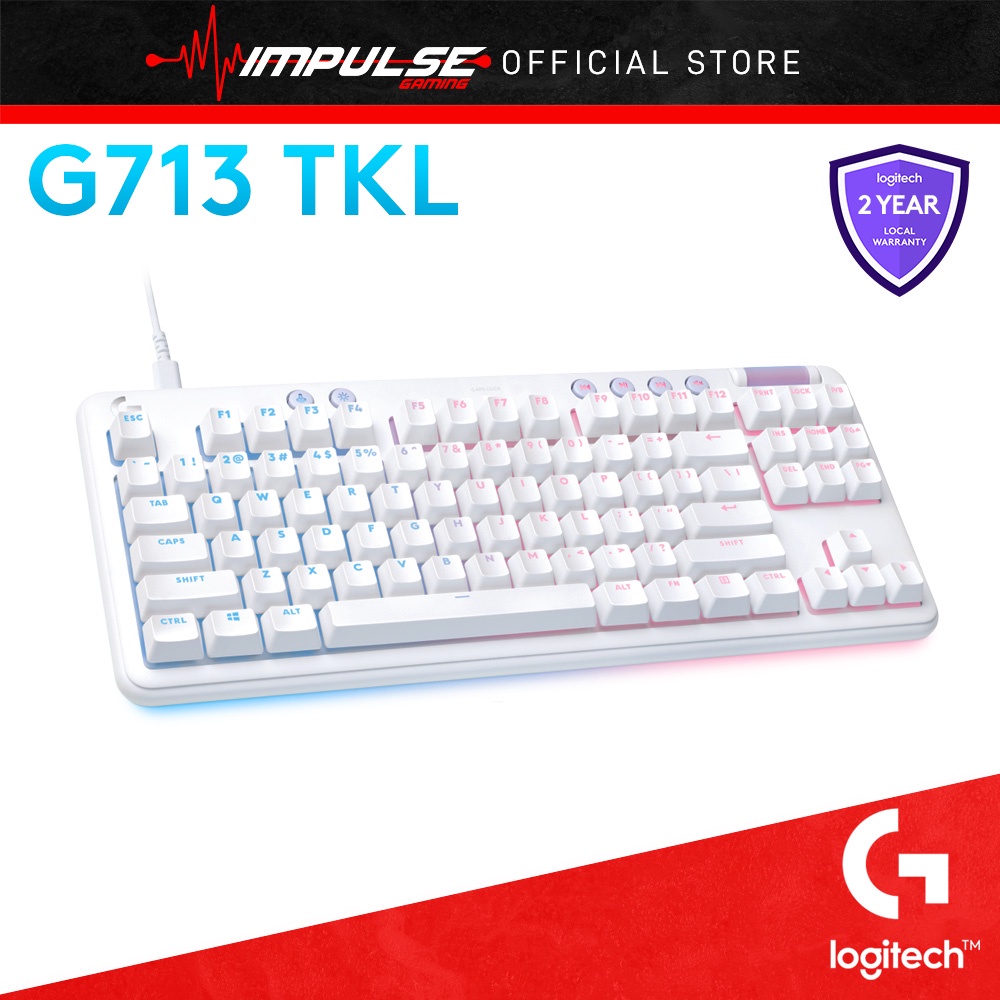 Logitech G713 TKL Wired Compact RGB Gaming Keyboard | Shopee Malaysia