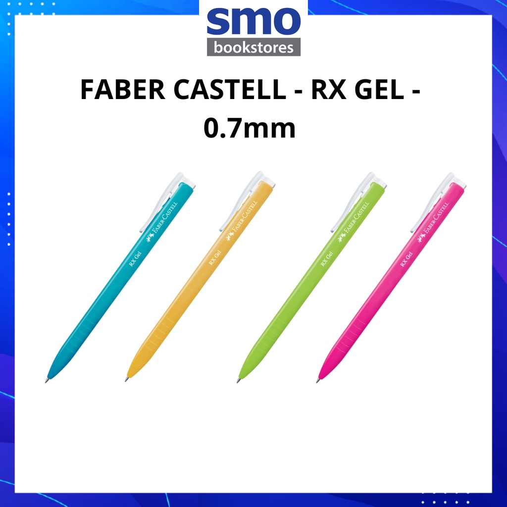 [FABER CASTELL] - RX GEL COLOUR PEN 0.7MM | Shopee Malaysia