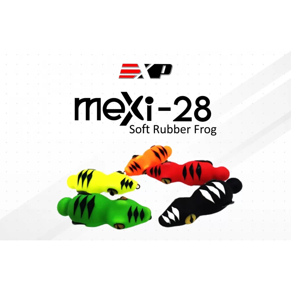 EXP Mexi-28 Soft Rubber Frog 55mm / 6g | Shopee Malaysia