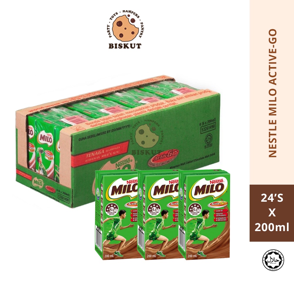 MILO ACTIVE-GO PACKET (24X200ml) | Shopee Malaysia