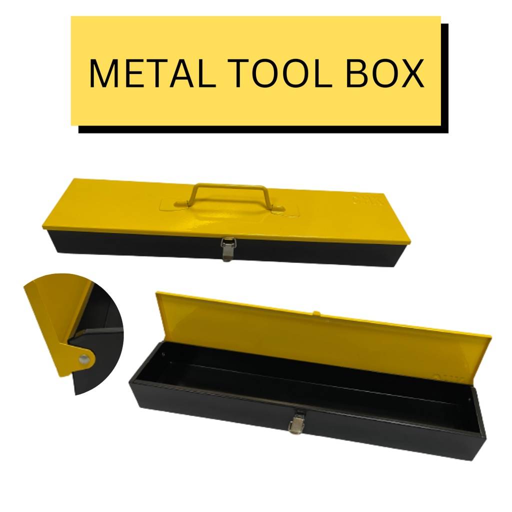 Solid Durable Heavy Duty Metal Tool Box (110) | Shopee Malaysia
