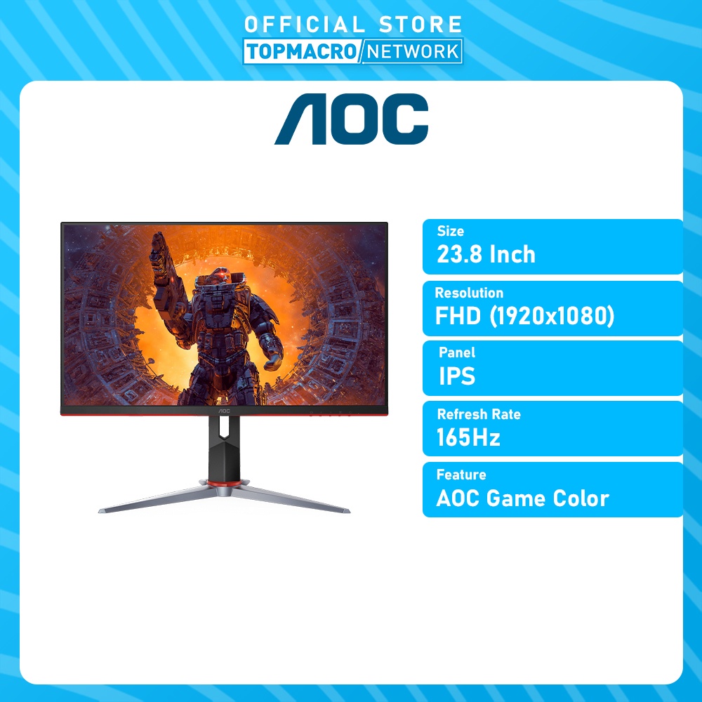 AOC 24G2SP 23.8" IPS GAMING MONITOR | Shopee Malaysia