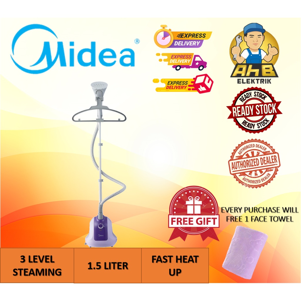 Midea Garment Steamer GS-150D | Shopee Malaysia
