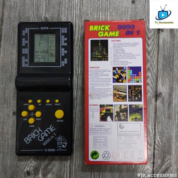mini game boy brick game player mini gaming box hadiah gameboy ...