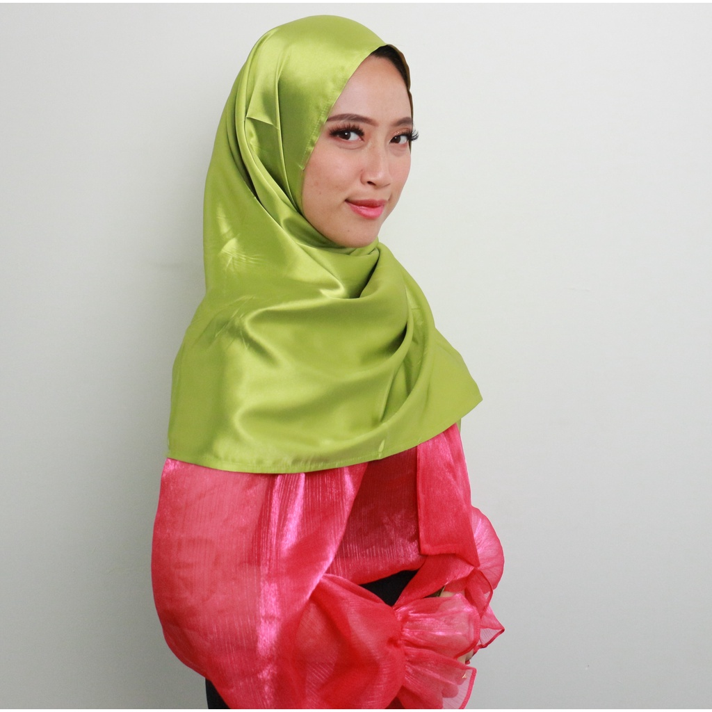 Shawl Satin Premium Matte | Tudung Satin Plain | Shopee Malaysia