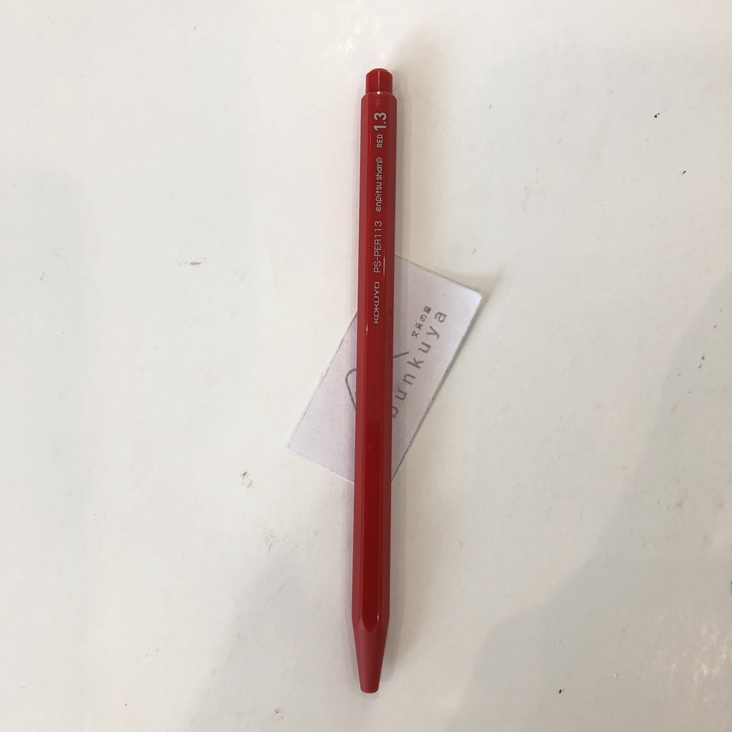 Kokuyo Enpitsu Sharp Mechanical Pencil 1.3mm Red Colour Lead | Shopee ...