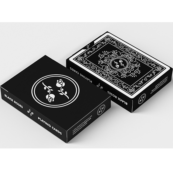 Black Roses Playing Cards (Fully Marked) | Shopee Malaysia