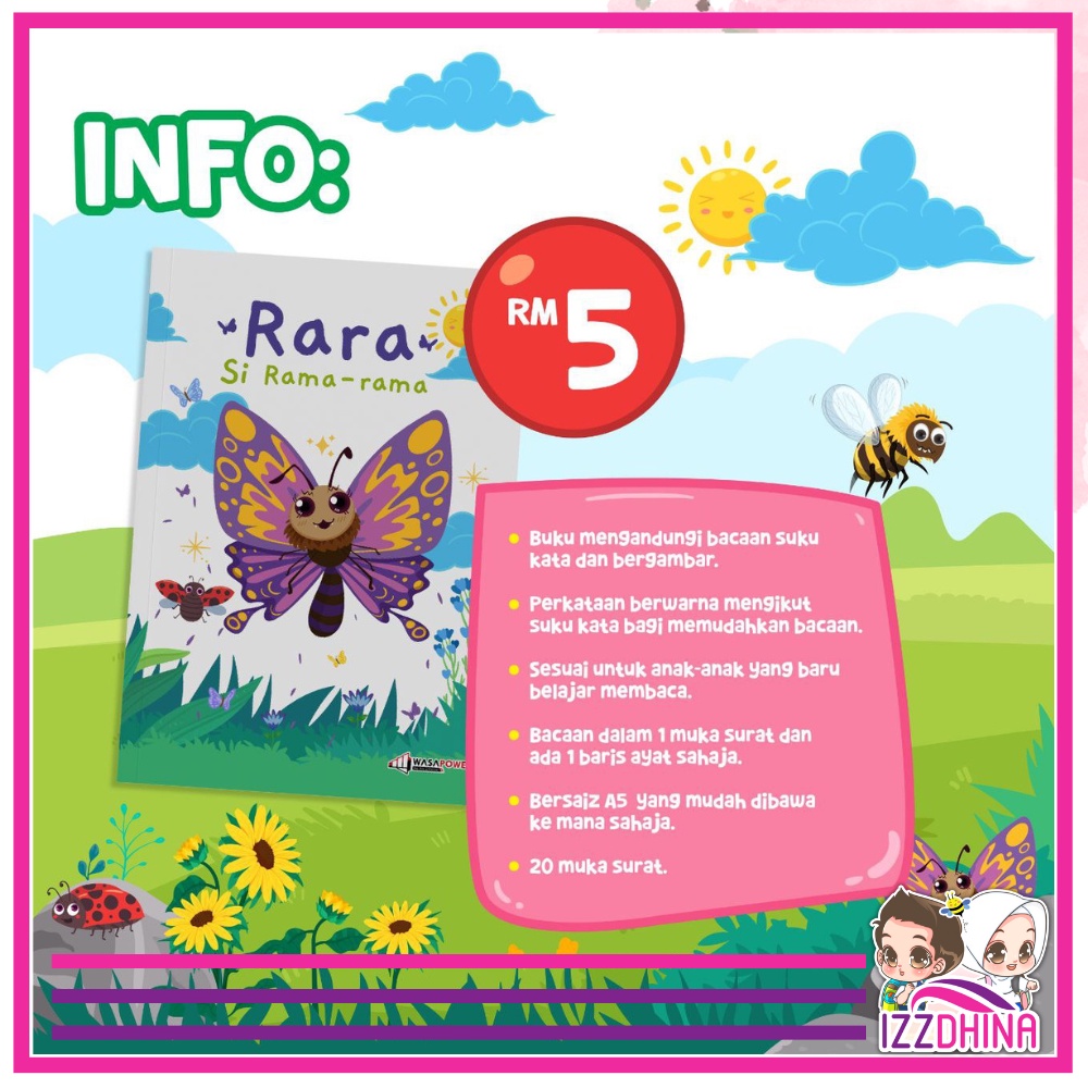 Buku Rara Si Rama Rama | Buku Cerita Kanak Kanak | Buku Sukukata | Suku ... Buku Rara Si Rama Rama | Buku Cerita Kanak Kanak | Buku Sukukata | Suku ...