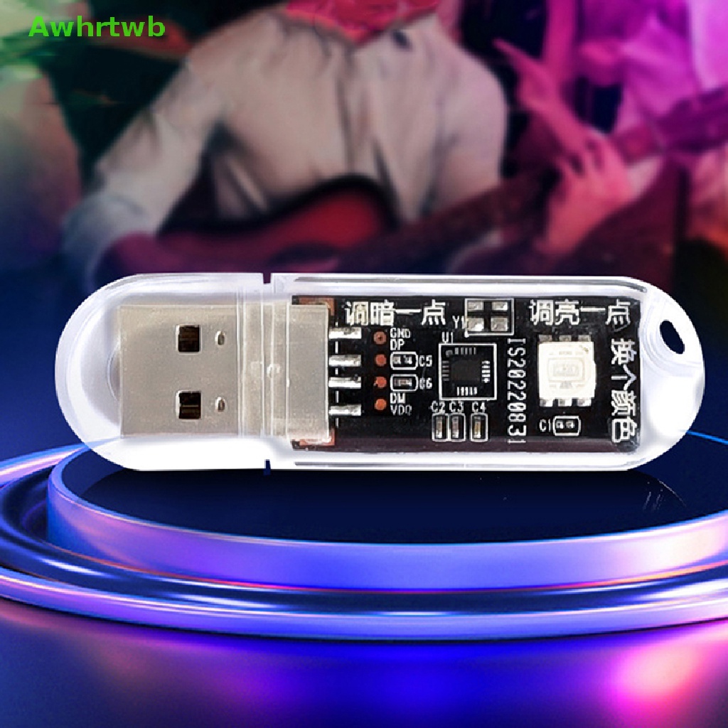 Awhrtwb Smart Voice Light USB Voice Night Light AI Voice Light ...