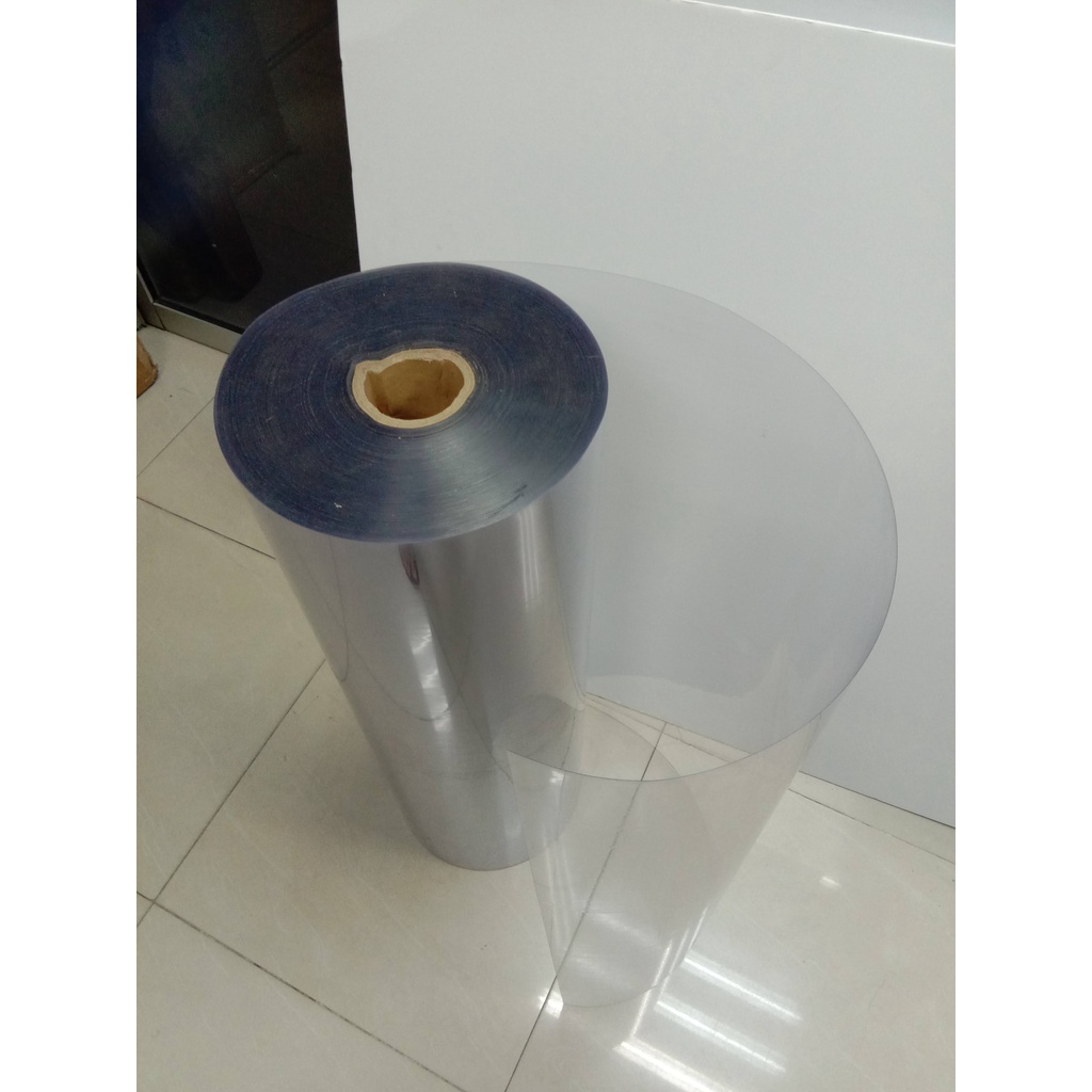 92cmx0.4MM Thick PVC Rigid Clear PVC Sheet Transparency Inkjet Printing Clear PET Transparent ...