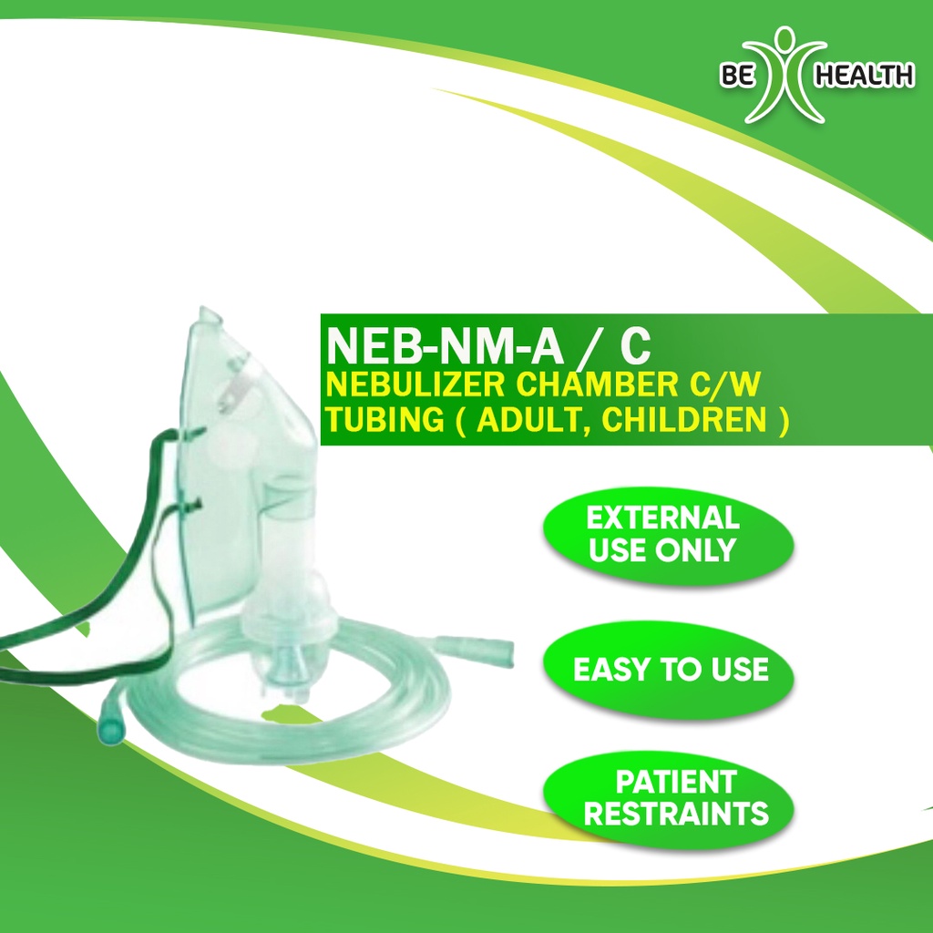 Nebulizer Chamber C/W Tubing (Adult, Children) / Tiub C/W Ruang ...