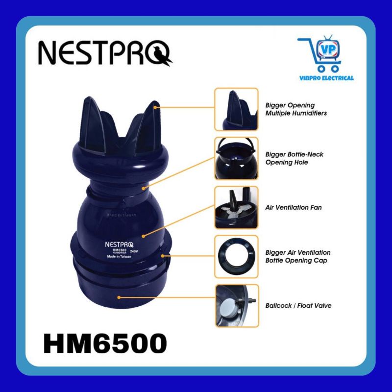 Nestpro SWIFTLET Bird Nest Farming Water Humidifier HM6500 (Improved ...