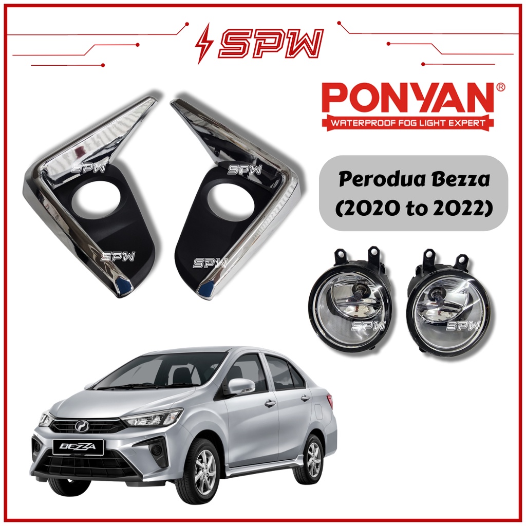 Perodua Bezza (2020 to 2022) Fog Lamp Fog Light Spot Light Pentair ...