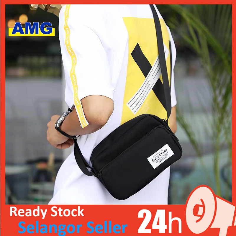 AMG Beg Silang Lelaki Men Oxford Bag Crossbody Sling Bag Messenger Beg ...
