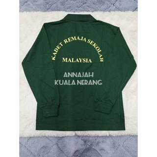 BAJU KADET REMAJA SEKOLAH KRS TSHIRT SCHOOL UNIFORM SHIRT KADET REMAJA ...