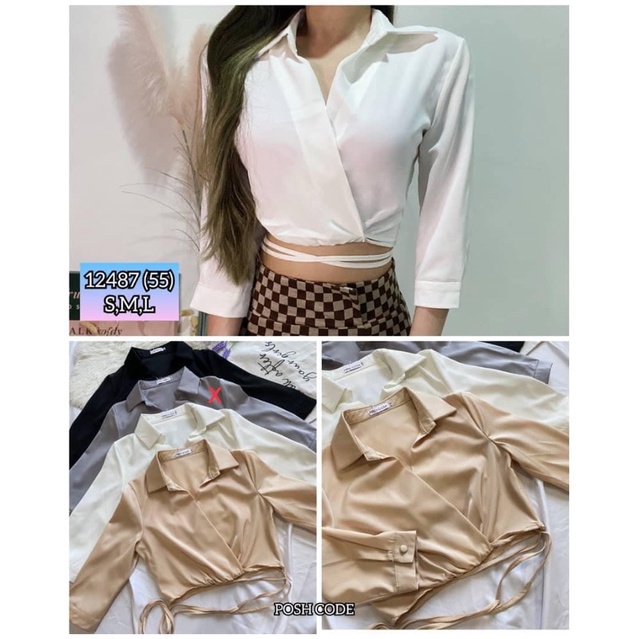 Posh Code 12487 Premium Quality Fashion Shirt (1597) | Shopee Malaysia