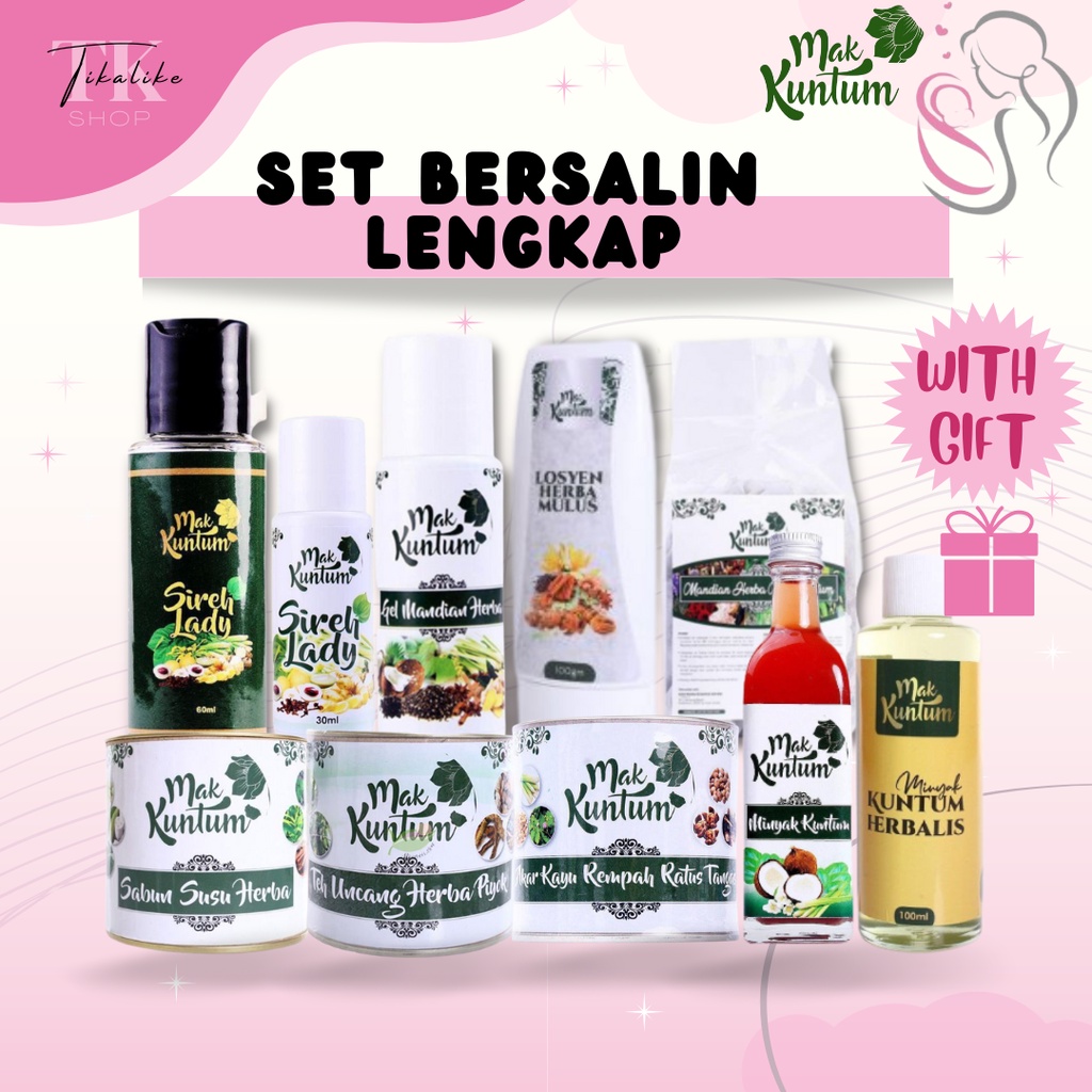 Mak Kuntum Set Bersalin Berpantang Lengkap / Set Ibu Selepas Bersalin ...