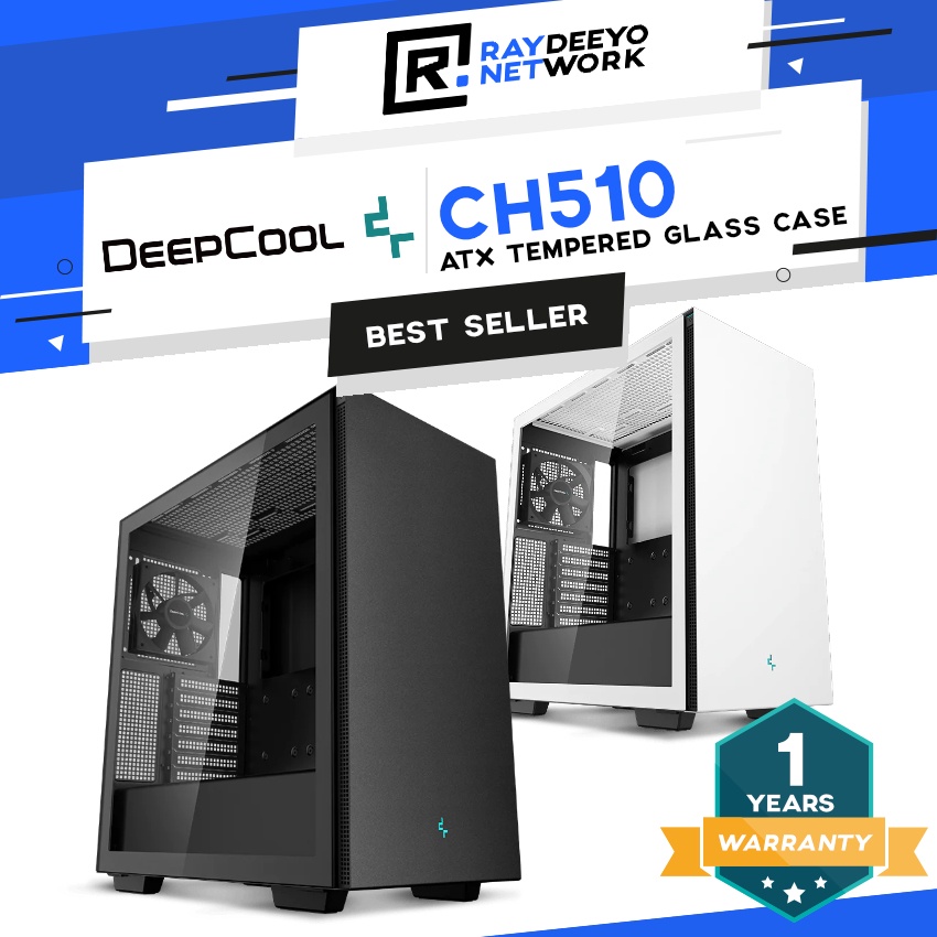 Deepcool CH510 ATX Case Chassis [Minimalistic Design/Support Up to 9x ...