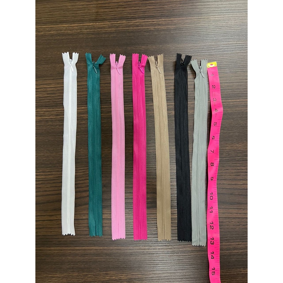 INVISIBLE NYLON ZIPPER ZIP SOROK ZIP SEMBUNYI | Shopee Malaysia
