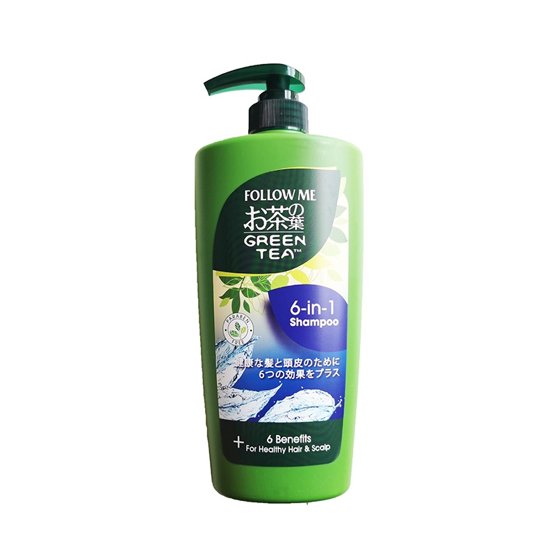 Follow Me Greentea Shampo 650ML - 6-In-1 | Shopee Malaysia