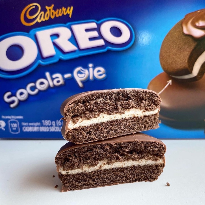 Cadbury Oreo Socola- Pie Marshmallow 180g( 6sachetx30g) | Shopee Malaysia