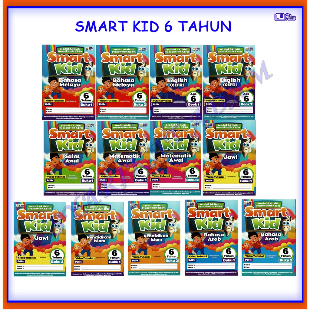 [ADM] BUKU AKTIVITI LATIHAN: MODUL AKTIVITI PRASEKOLAH KSPK SMART KID 6 ...