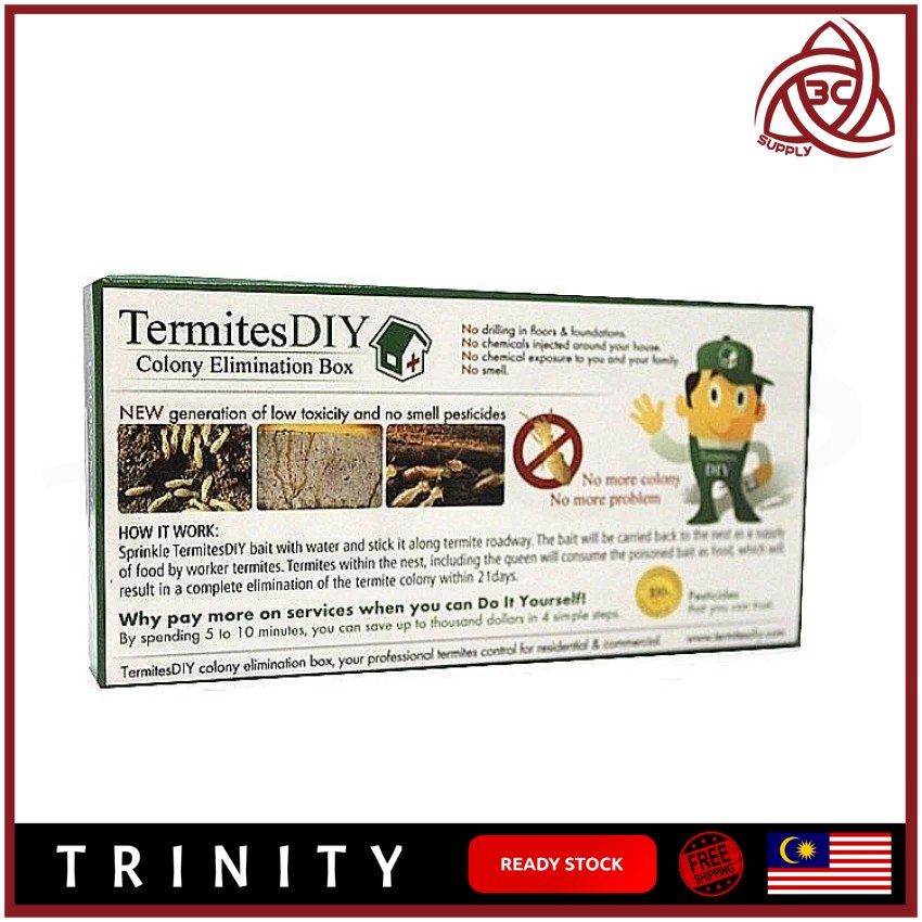 3rd Gen Termites Termite House Rumah Anai Anai Anti DIY Colony ...
