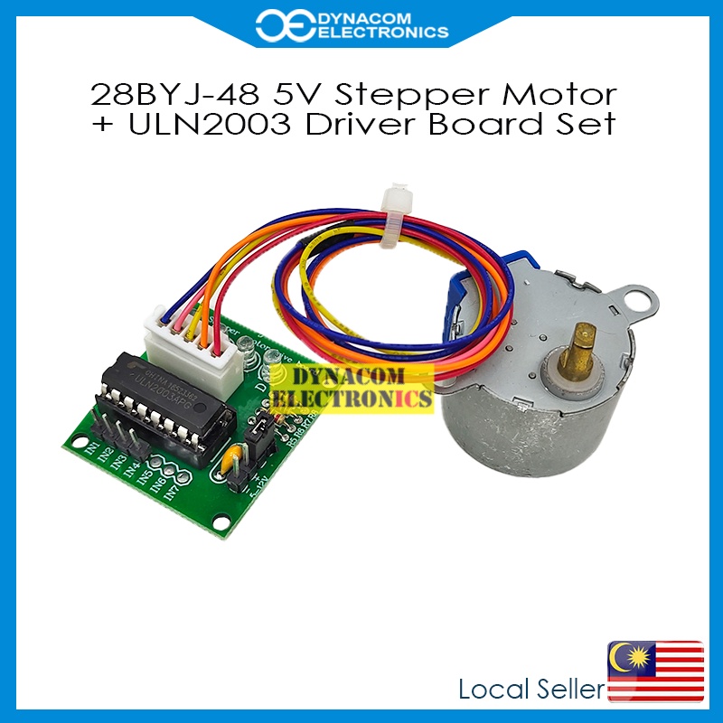 5V 28BYJ-48 Stepper Motor + ULN2003 Driver Board Project Module for ...