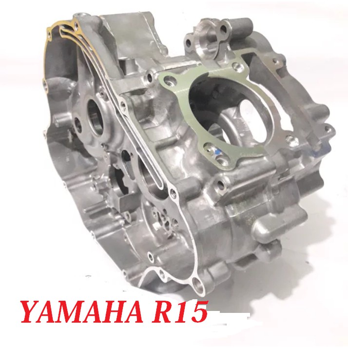 YAMAHA R15 VVA V3 CRANKCASE CRANK CASE SET ENGINE COVER TENGAH ...